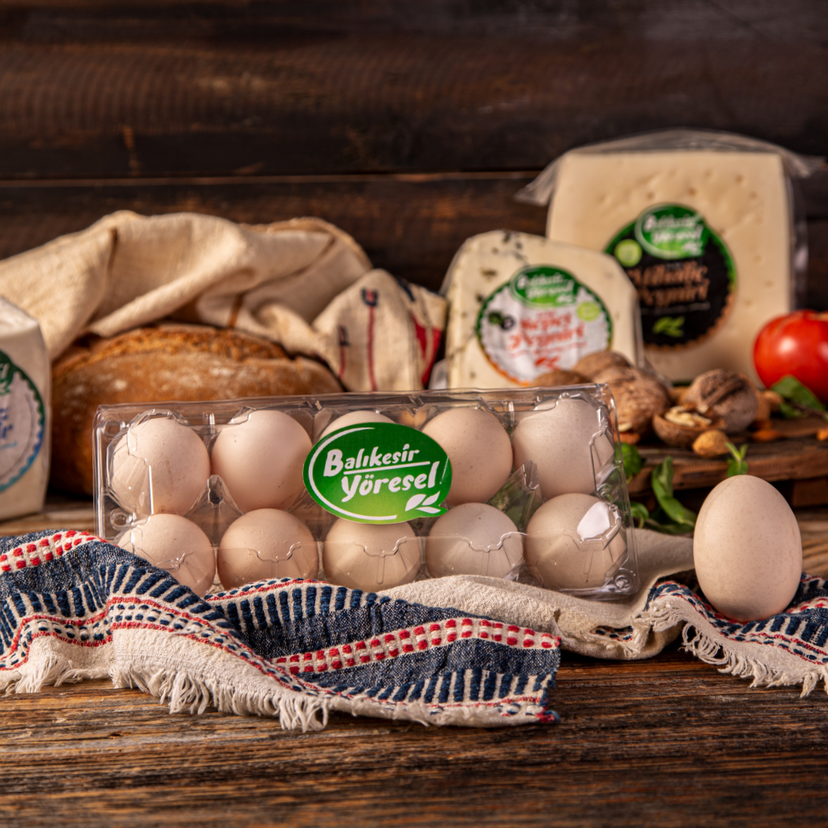 10 lu Gezen tavuk Yumurtası çift sarılı – Balıkesir Yöresel